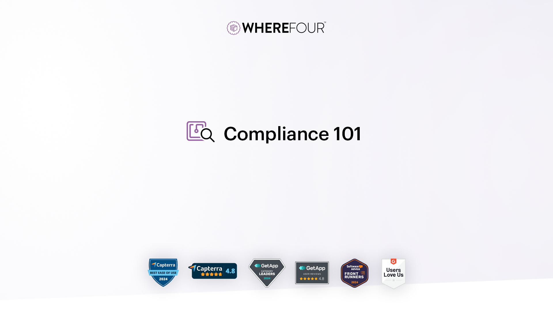 Compliance 101 | Wherefour ERP