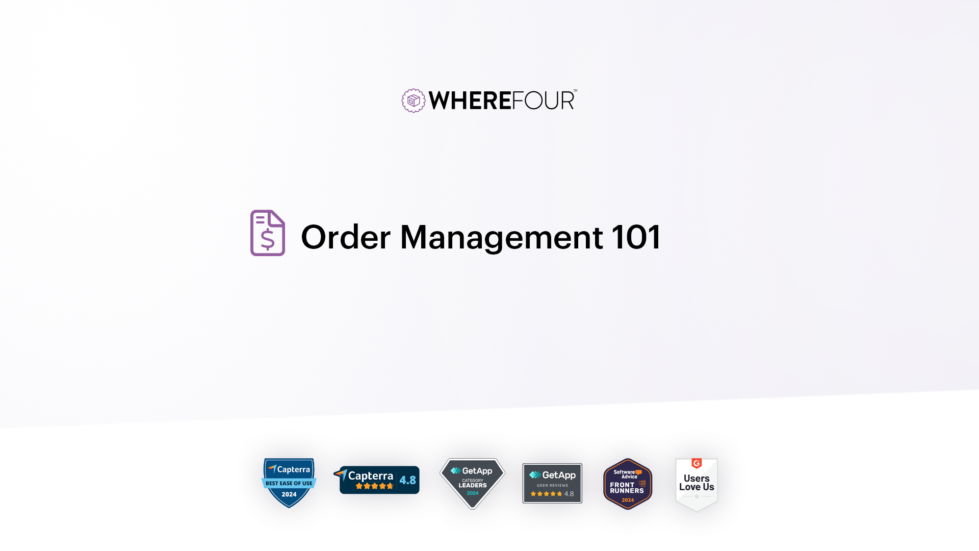 Order Management 101 | Wherefour ERP